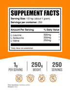 BCAA 2:1:1 for muscle recovery