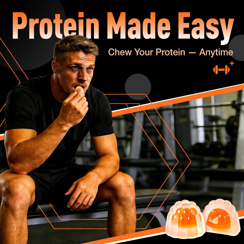 BCAA 2:1:1 whey protein gummies for athletes
