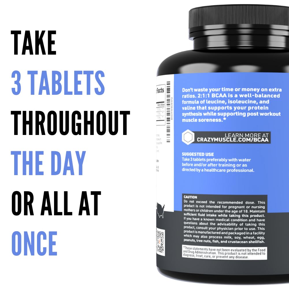 BCAA 3000 mg for enhanced endurance