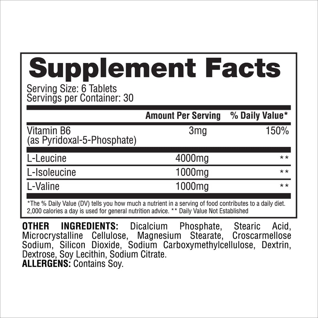 BCAA 6000 for muscle recovery