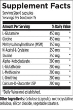BCAA amino acids for detoxification