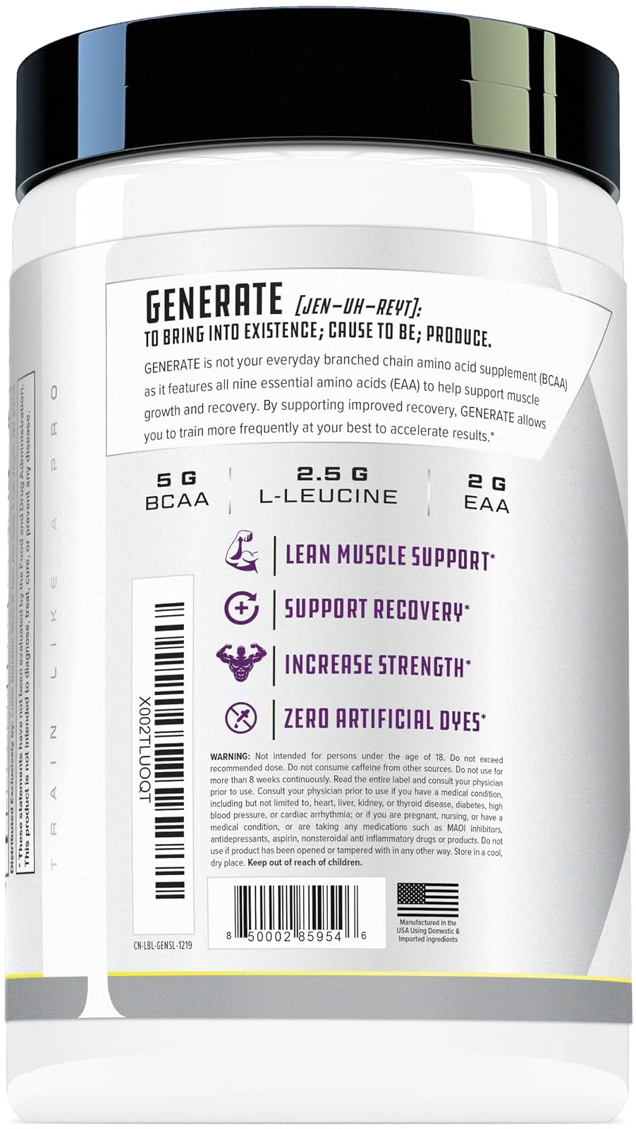 BCAA amino acids for hydration