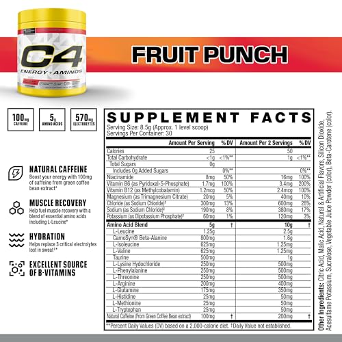 BCAA & amino acids for muscle recovery