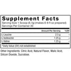 BCAA amino acids for optimal hydration
