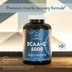 BCAA amino acids for post-workout
