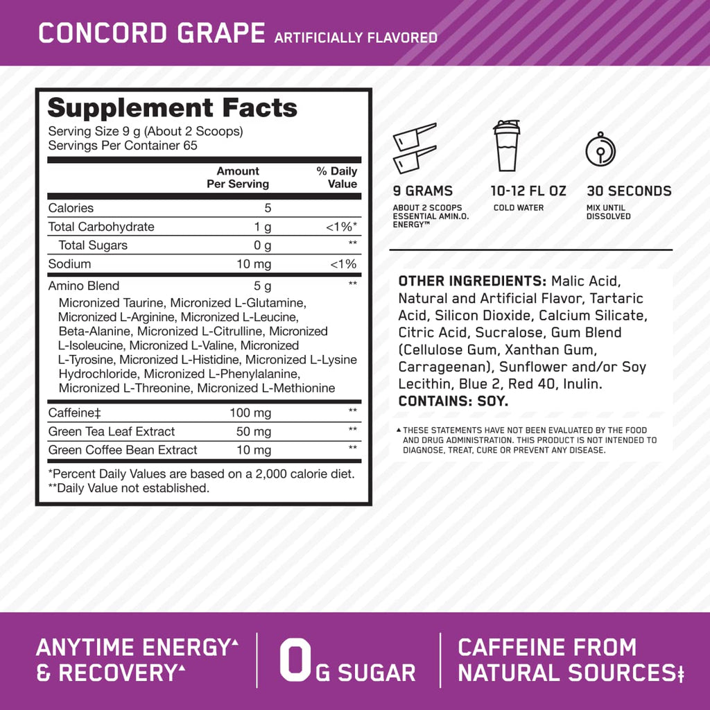 BCAA amino acids for workout boost