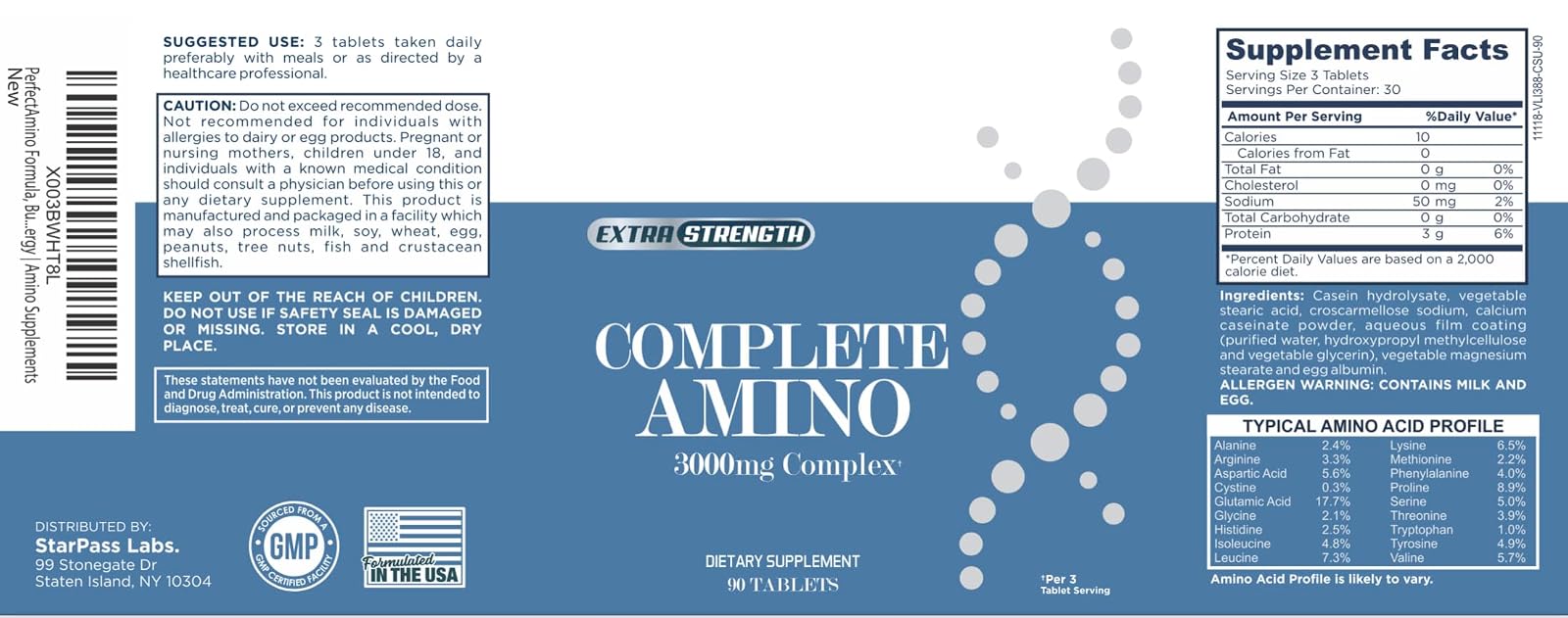 BCAA & amino acids for workout performance