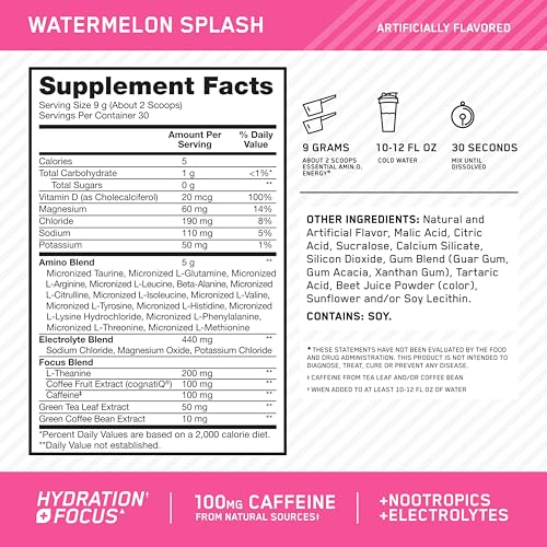 BCAA amino acids for workout recovery