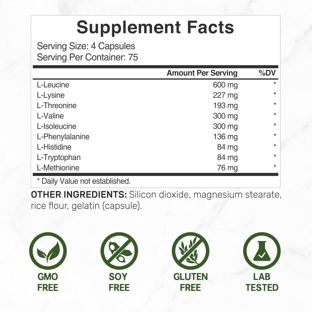 BCAA and amino acids for recovery