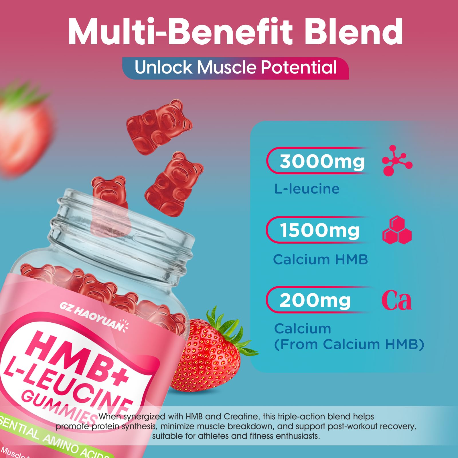 BCAA and amino acids for workout support