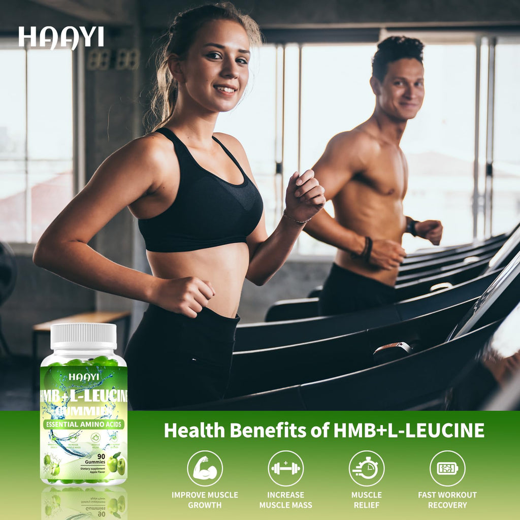 BCAA and amino acids in tasty gummies