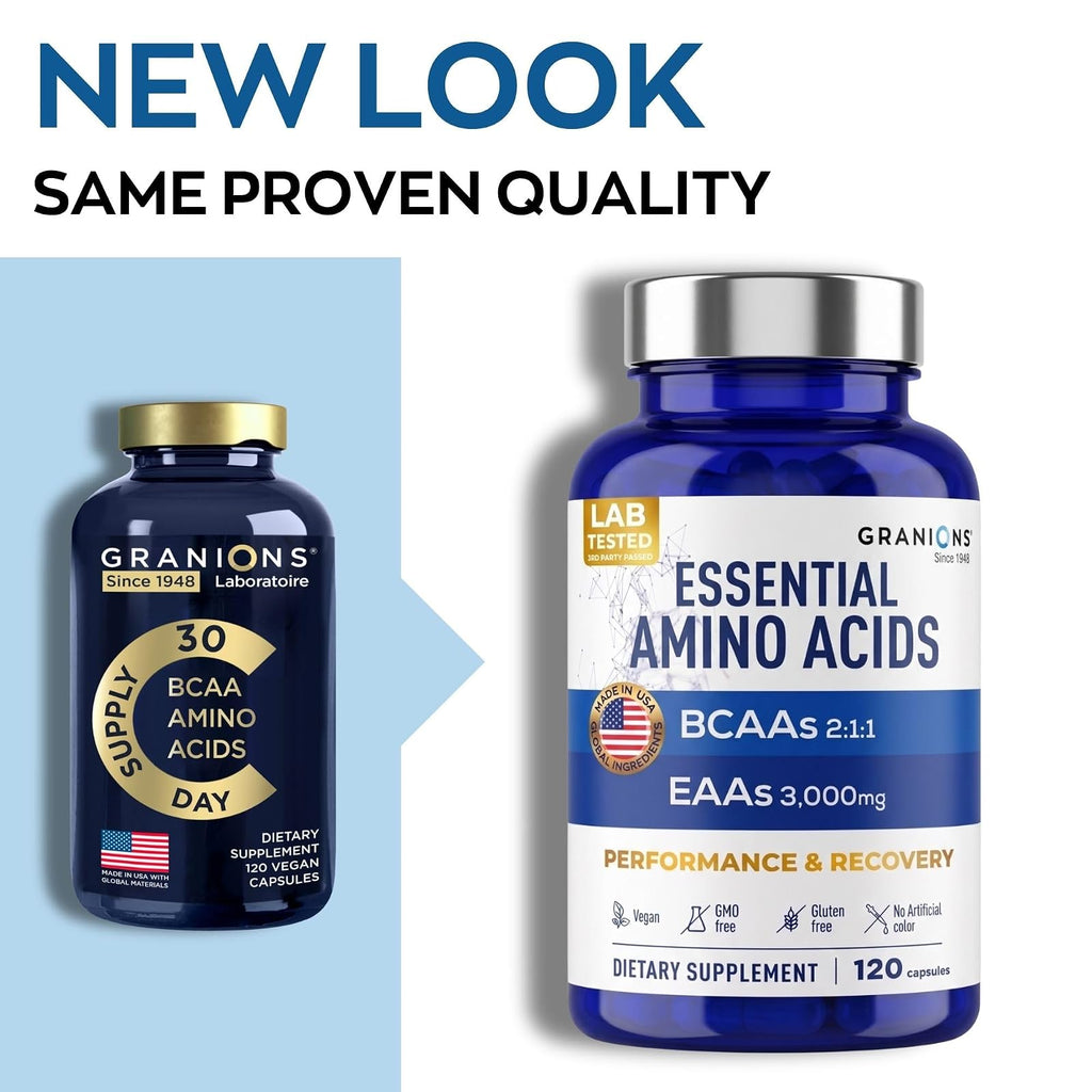BCAA and amino acids supplement