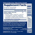 BCAA and amino acids supplement