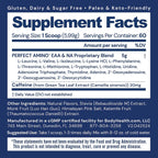 BCAA and amino acids supplement