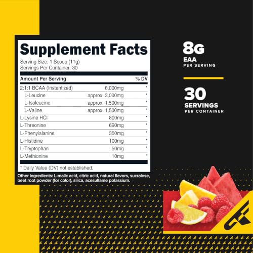 BCAA and amino acids supplement