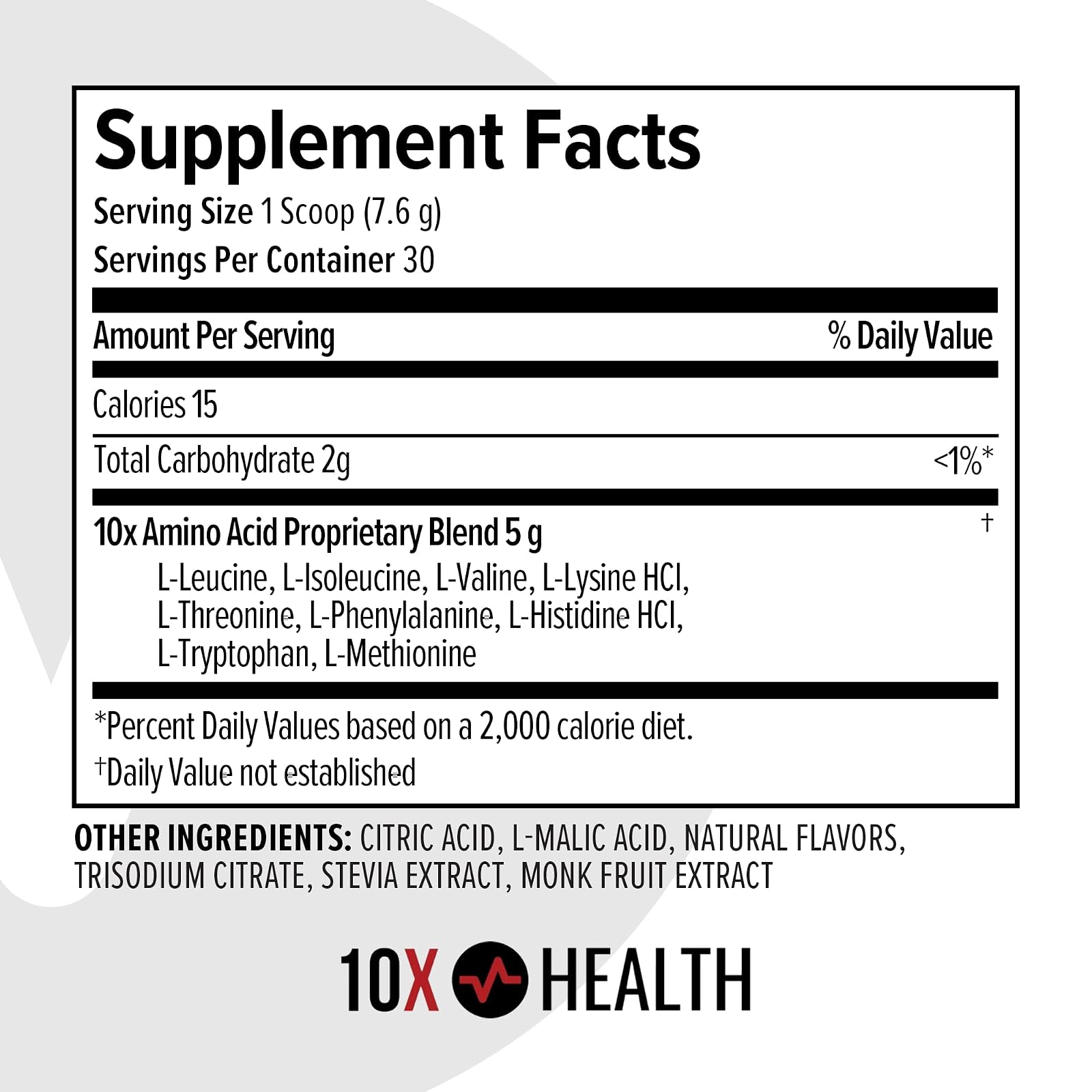 BCAA blend for optimal hydration