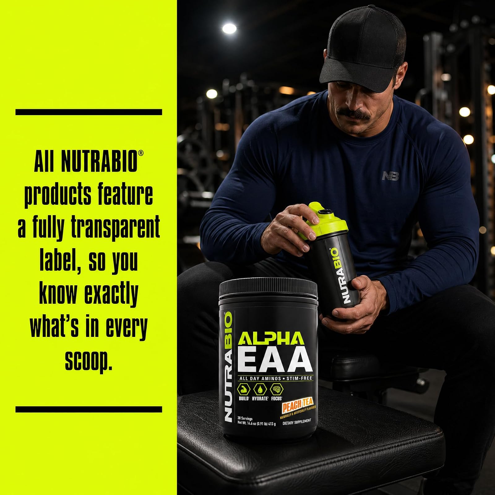 BCAA blend for optimal muscle growth