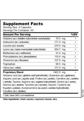BCAA capsules for enhanced performance