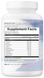 BCAA capsules for enhanced performance