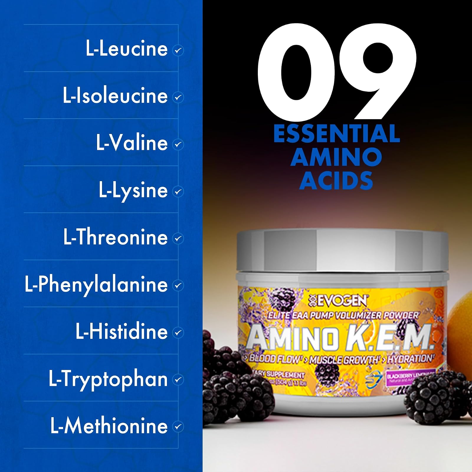 BCAA drink mix for energy boost