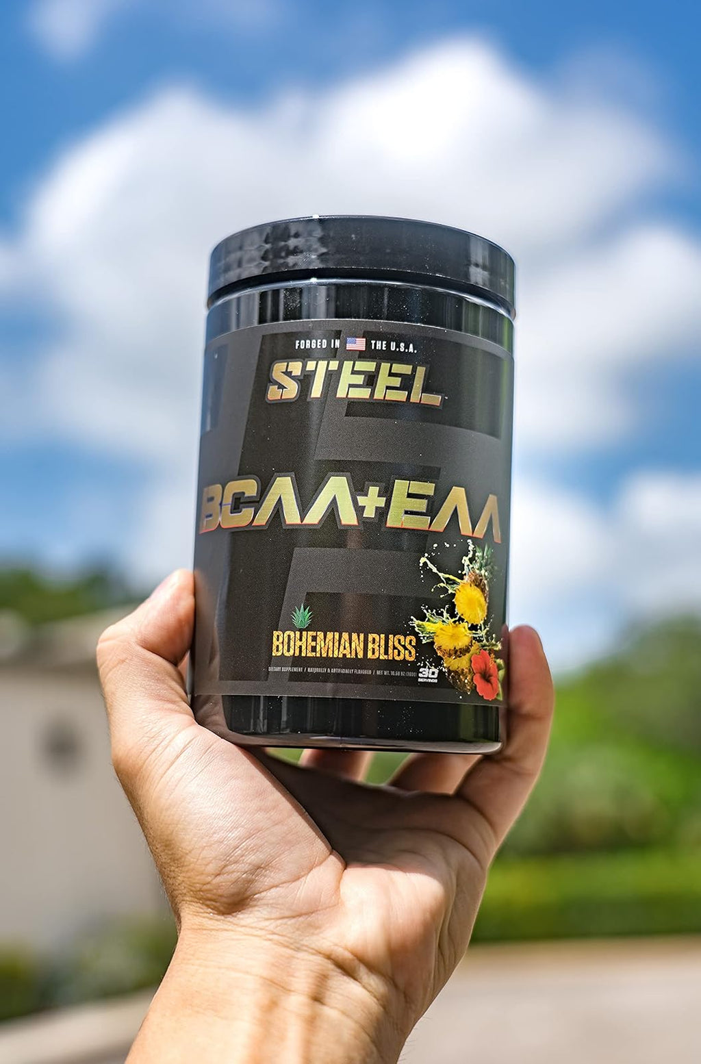BCAA EAA powder to support muscle growth