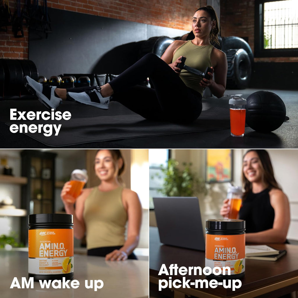 BCAA energy boost for workouts