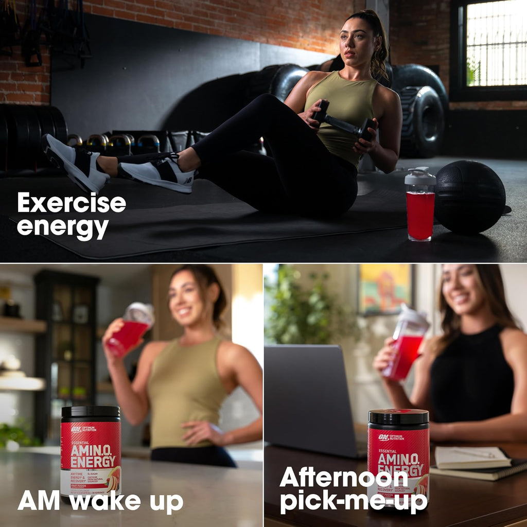 BCAA energy boost for workouts