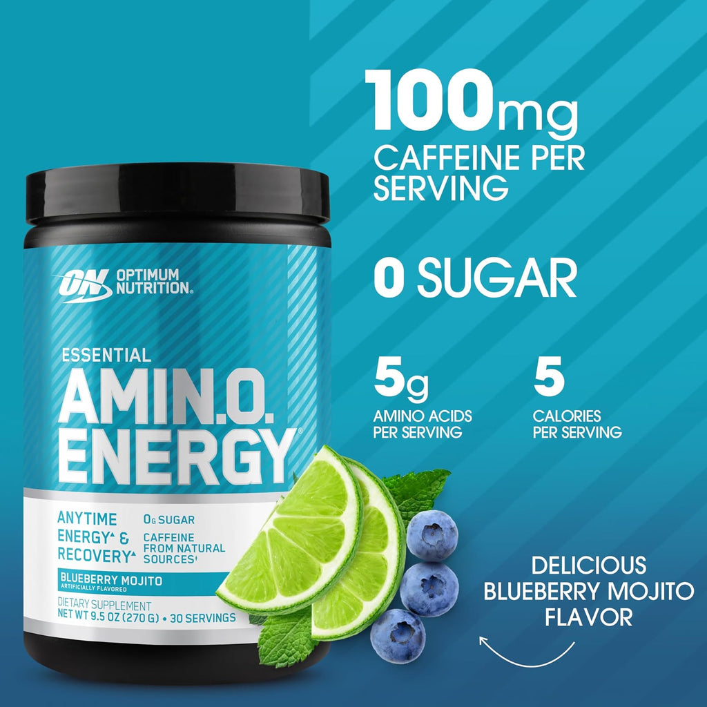 BCAA energy boost for workouts