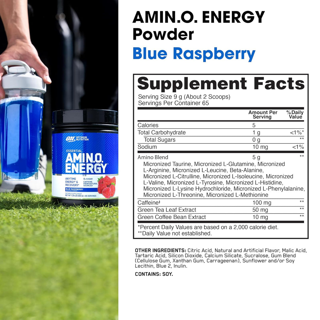 BCAA energy powder for workouts