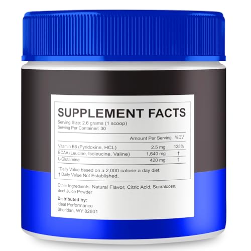 BCAA enriched nitric boost formula