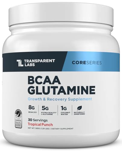 BCAA glutamine for muscle recovery