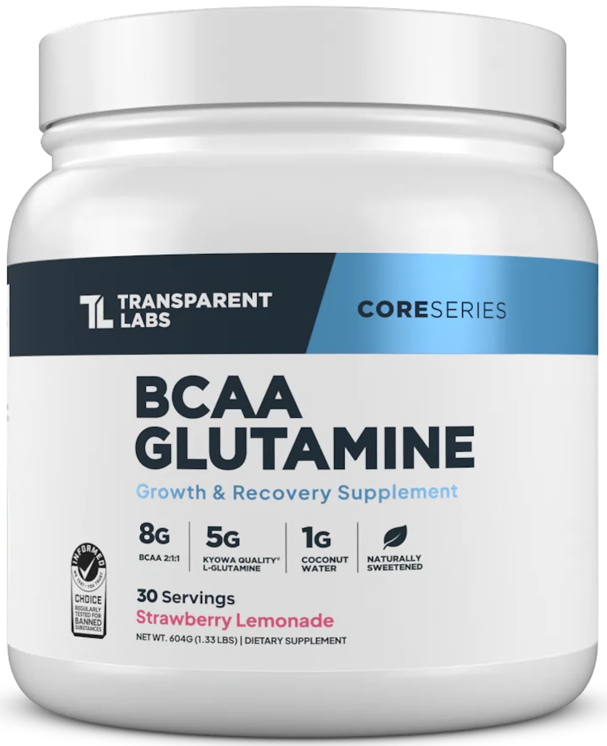BCAA glutamine powder for recovery