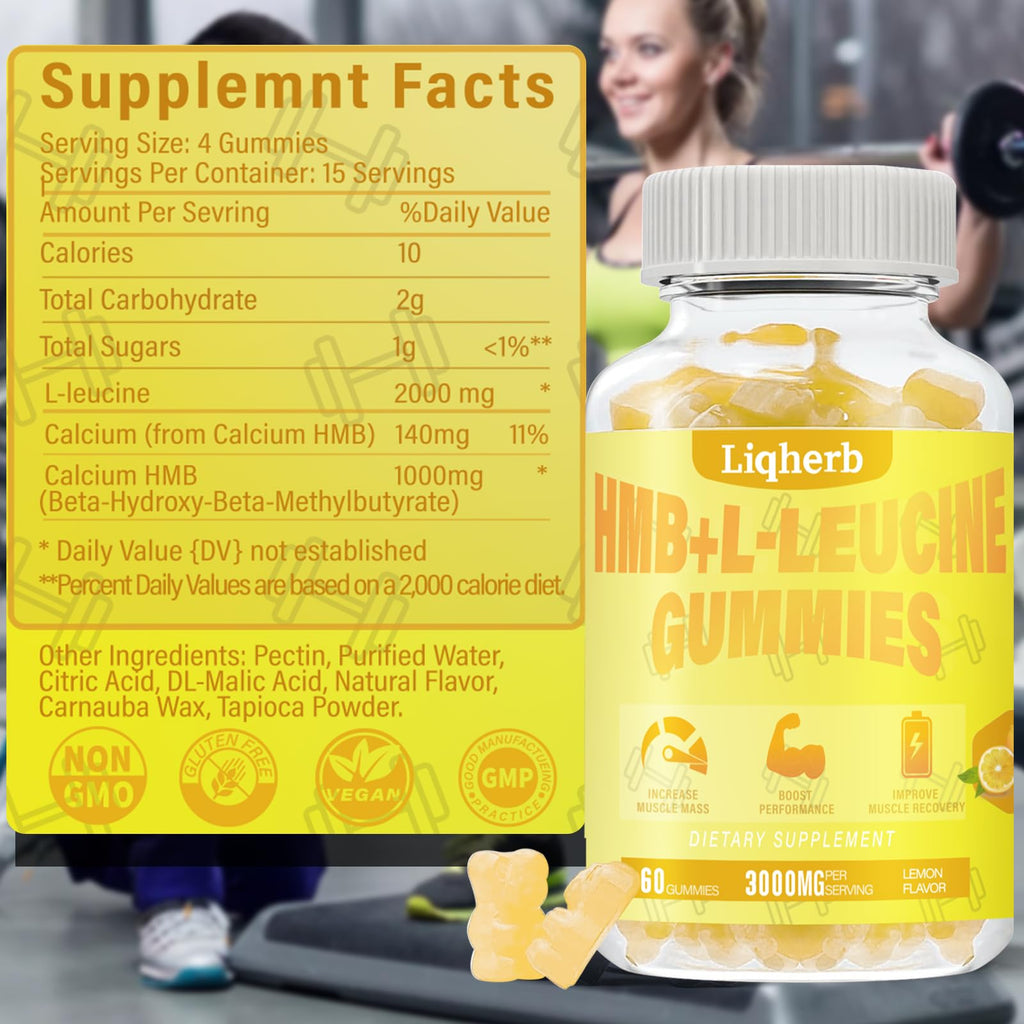 BCAA gummies for muscle growth