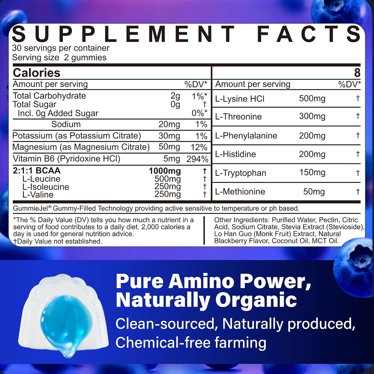 BCAA gummies for muscle recovery