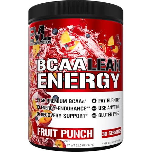 BCAA lean energy powder fruit punch