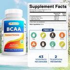 BCAA Powder 8 oz for workout performance