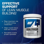 BCAA powder enhances muscle endurance