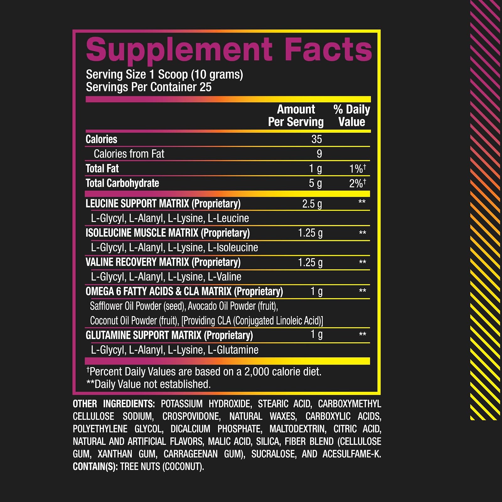 BCAA powder for endurance training
