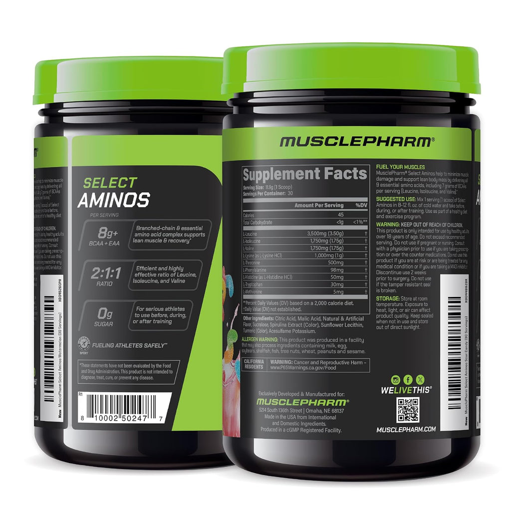 BCAA powder for enhanced performance