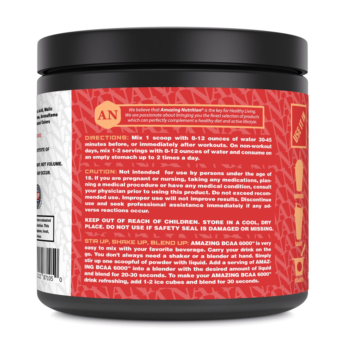 BCAA powder for enhanced performance
