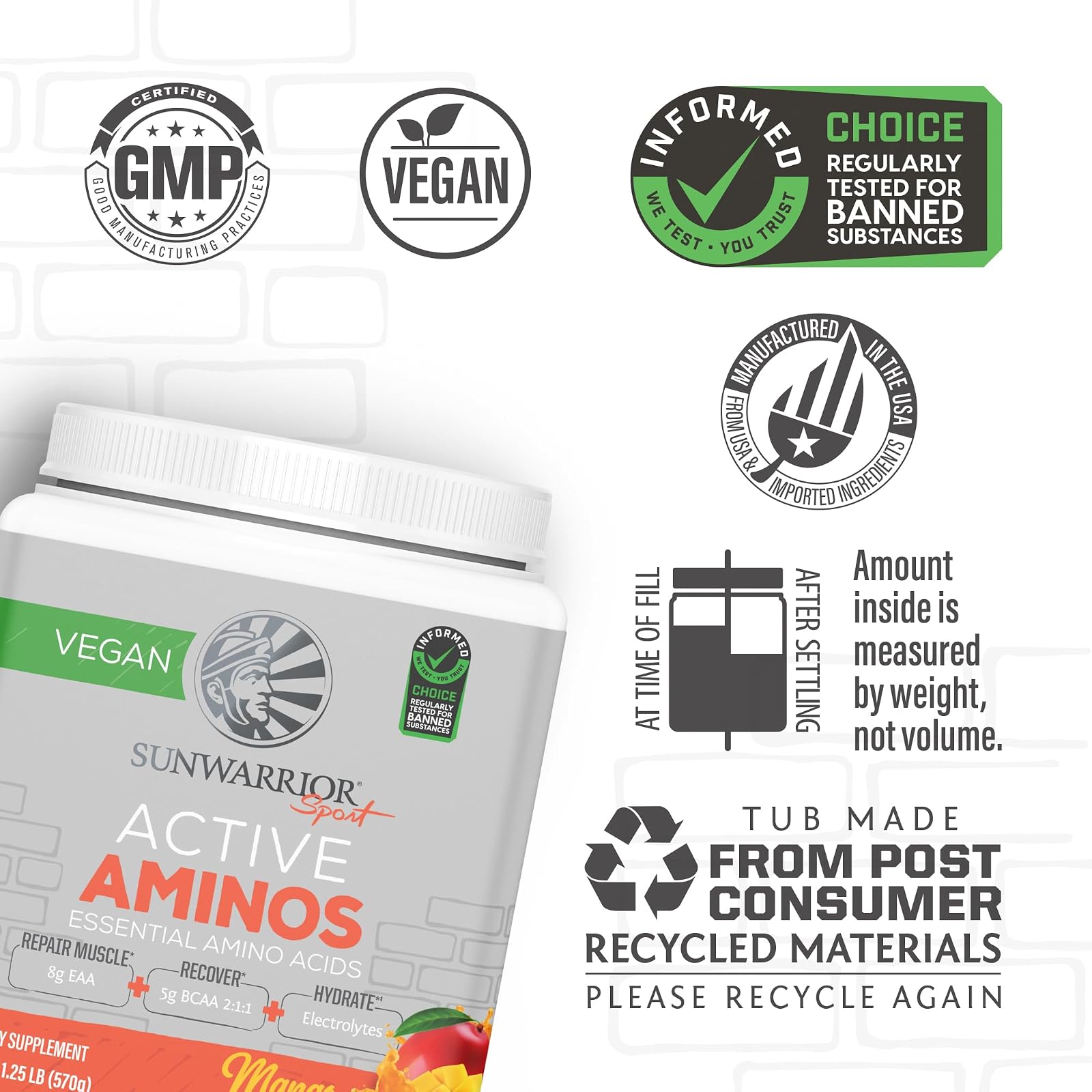 BCAA powder for enhanced performance