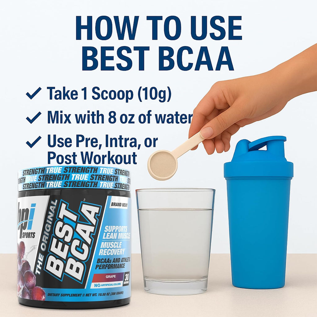 BCAA powder for fitness enthusiasts