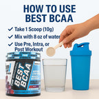 BCAA powder for fitness enthusiasts
