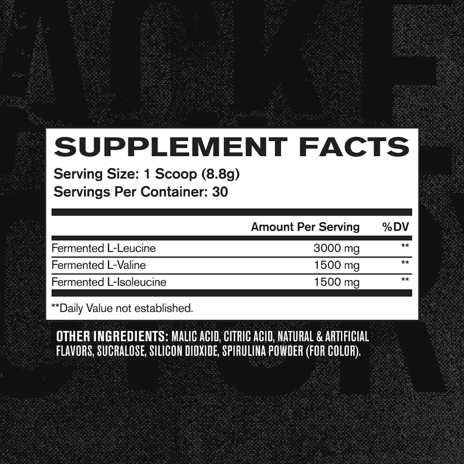 BCAA powder for hydration during exercise