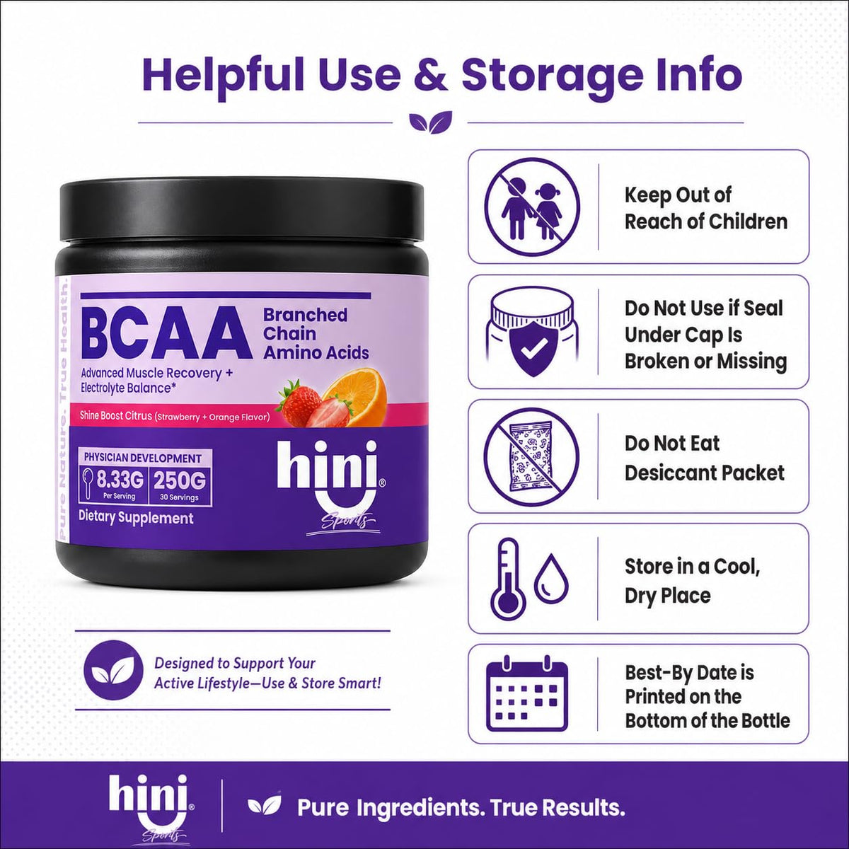BCAA powder for improved workout performance