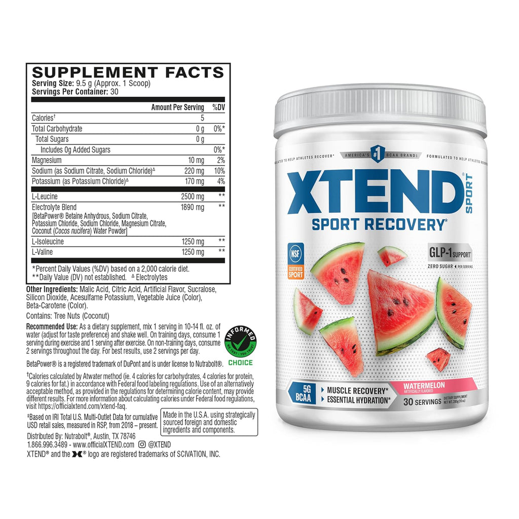 BCAA powder for muscle recovery