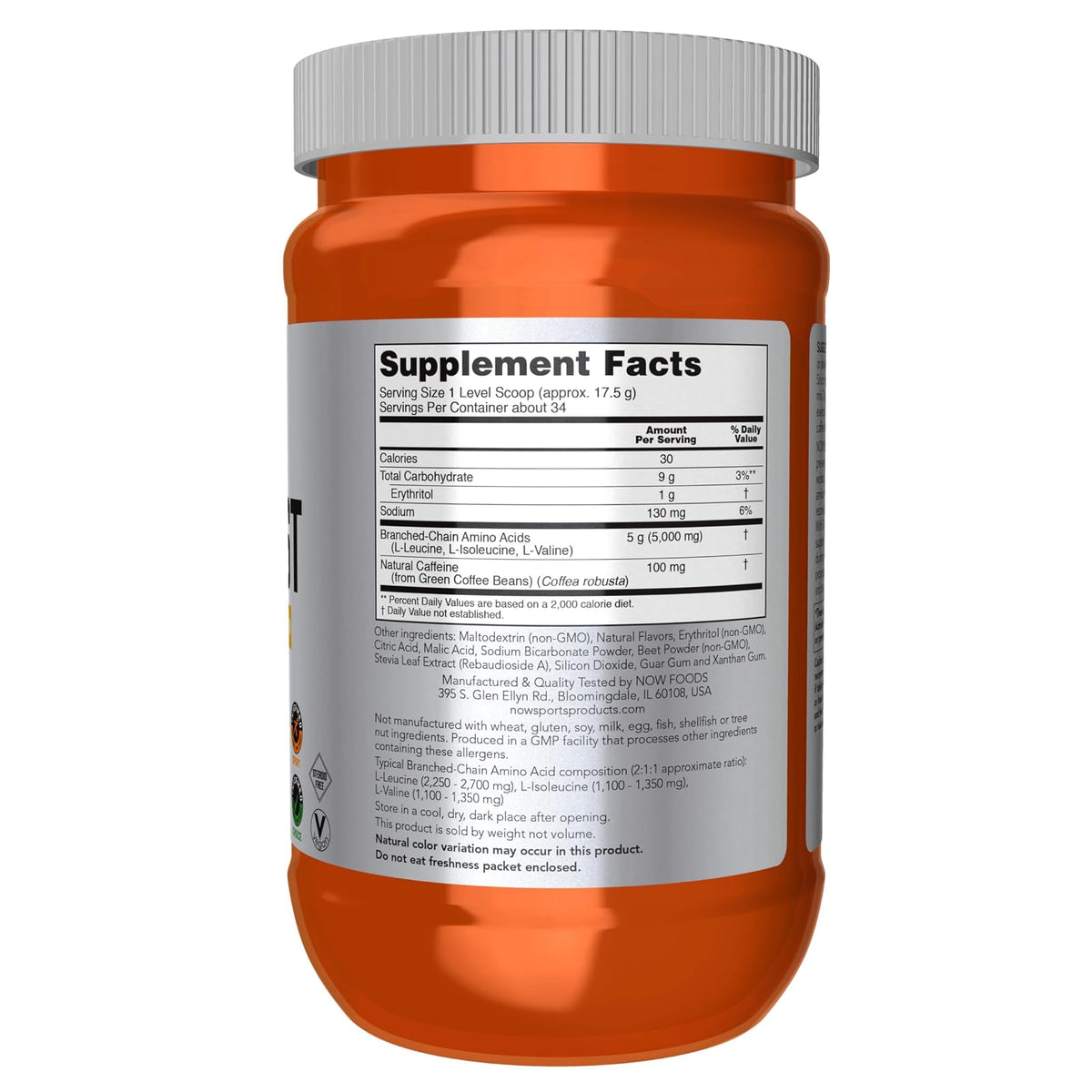 BCAA powder for muscle recovery