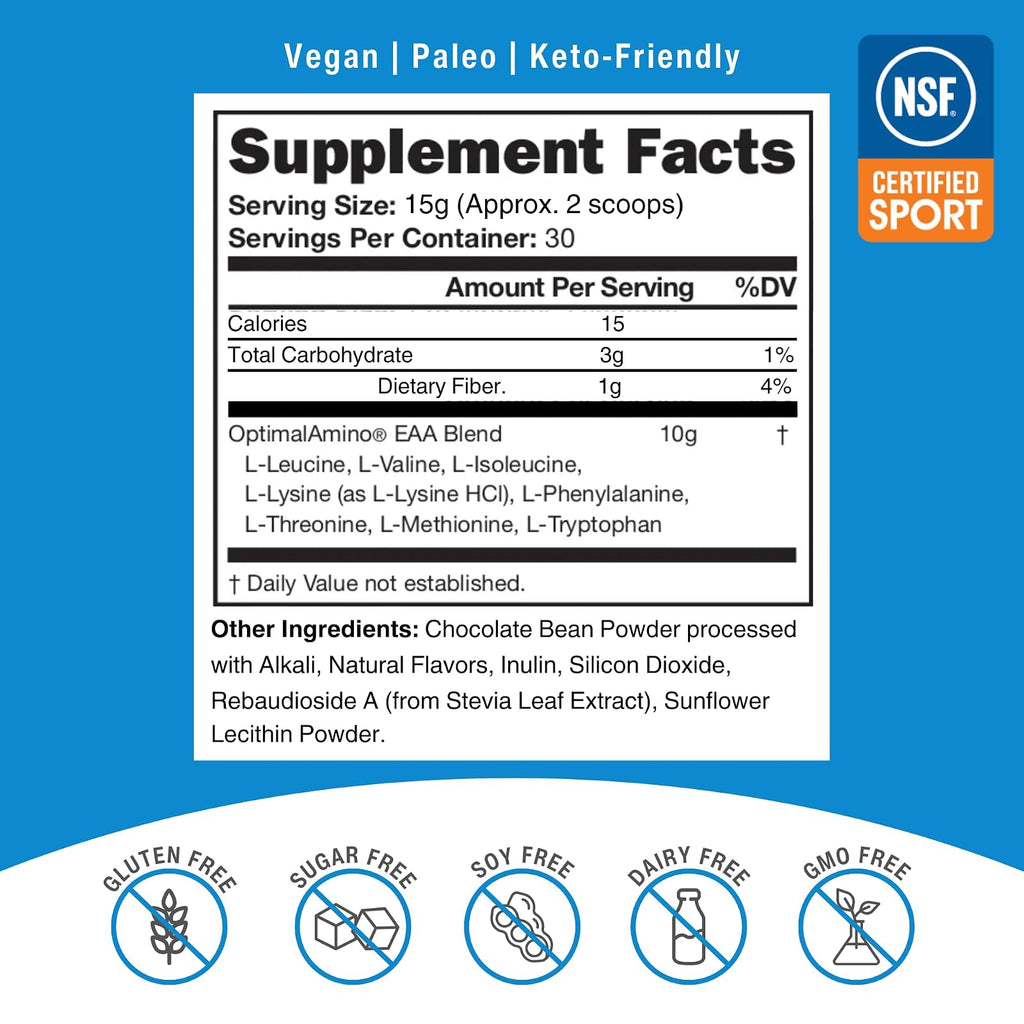 BCAA powder for muscle recovery