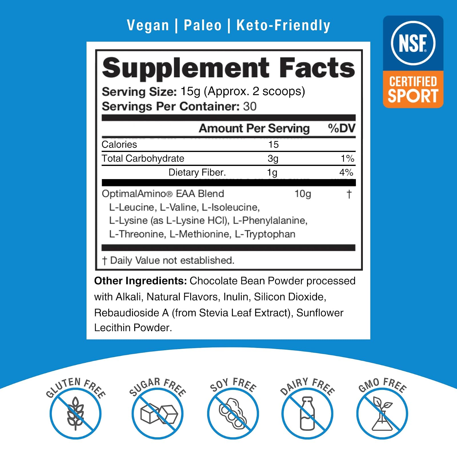 BCAA powder for muscle recovery
