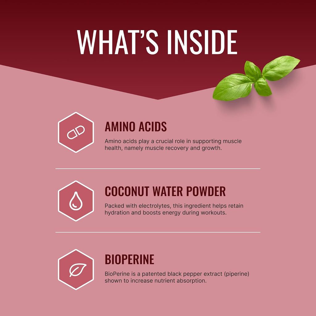 BCAA powder for muscle recovery